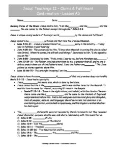 A5-Jesus-Teachings-II-STUDENT - Tallmadge Lutheran Church, Tallmadge Ohio