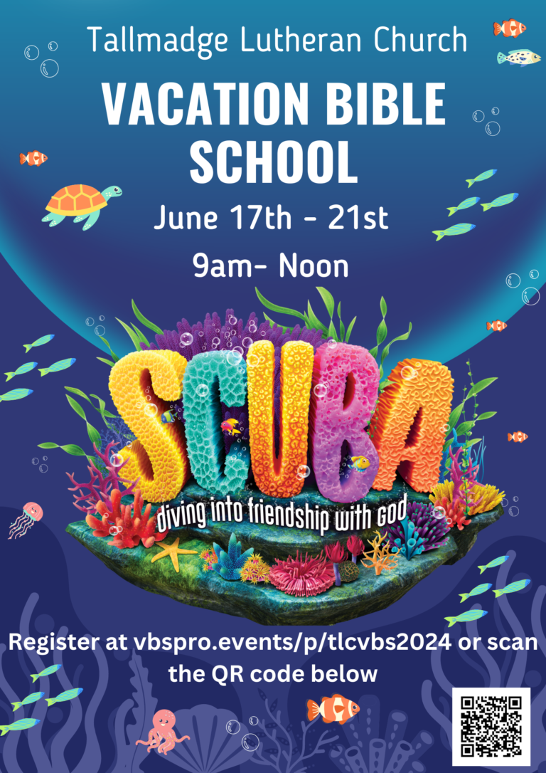 2024 VBS SCUBA - Tallmadge Lutheran Church, Tallmadge Ohio